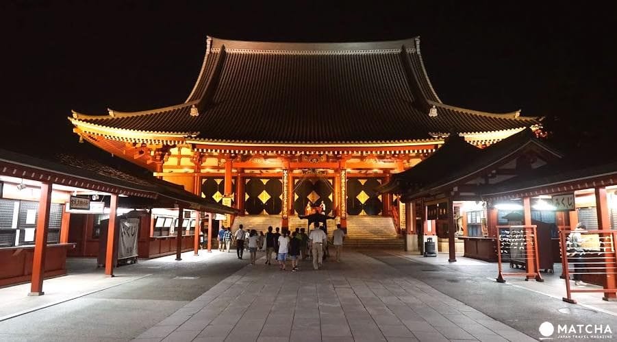 Sensoji By Night - Experience The Famous Temple In A Different Light ...